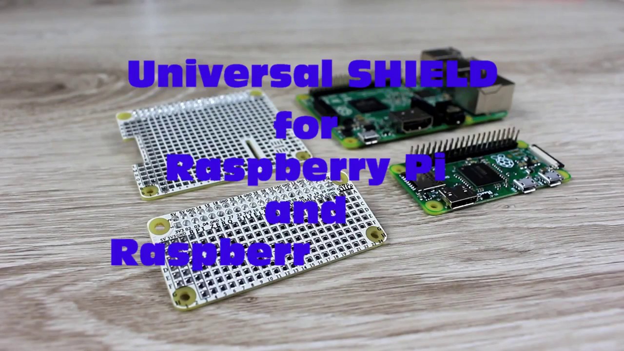 Universal SHIELD for Raspberry Pi