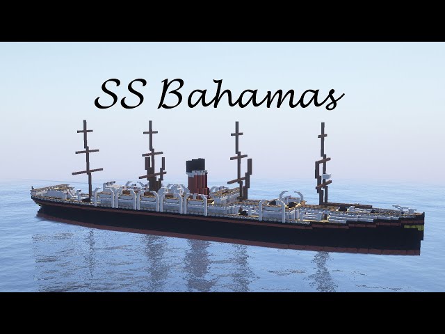 SS Bahamas - Interior Minecraft Map