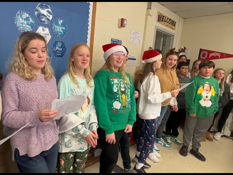 AWJH Choir Spreads Holiday Cheer