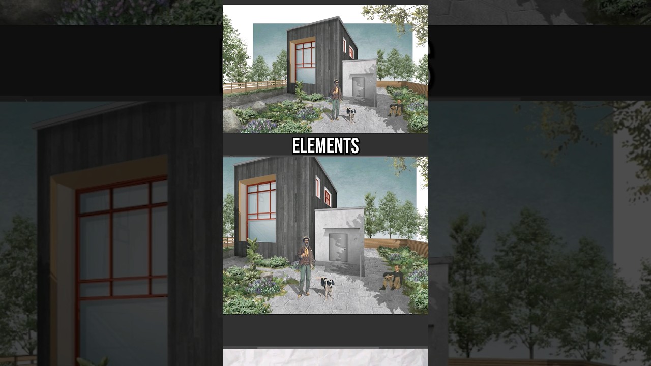 Architecture Post Digital Collage Tutorial 2024 (Easy Way) #architecture