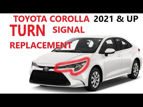 Front Turn Signal Bulb on TOYOTA COROLLA 2021 2022 2023 2024 2025 2026 Marker