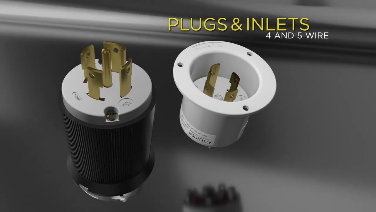 Twist-Lock® Edge Plugs and Inlets