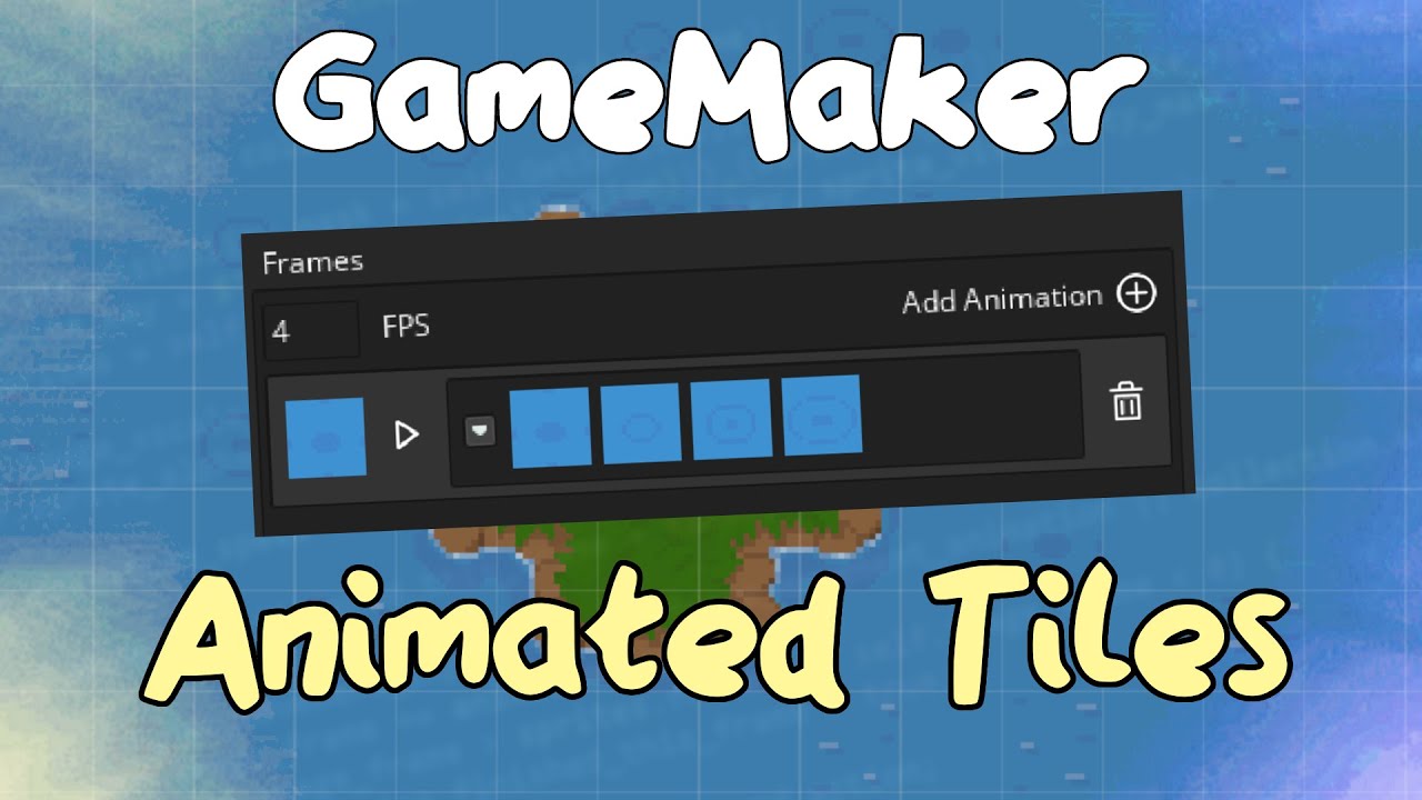 Animated Tiles in GameMaker