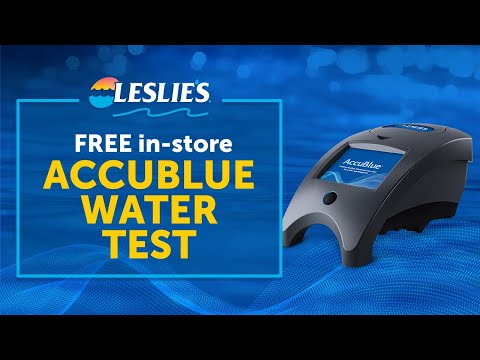 Leslie's Free In-Store AccuBlue® Water Test | Leslie's