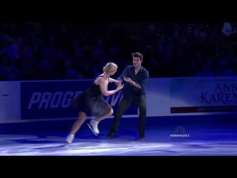 Hubbell Donohue 2013-01 USNats Gala A Thousand Years ChristinaPerri