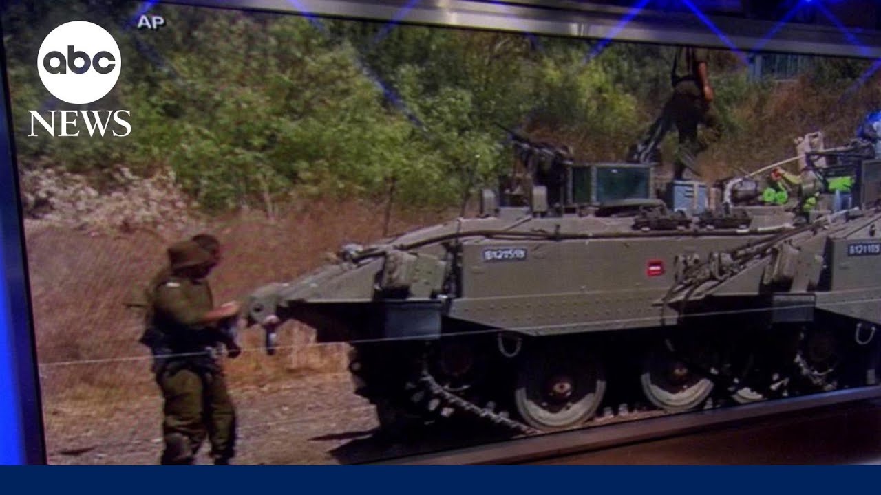 Israeli forces prepare for potential ground assault on Gaza | ABCNL