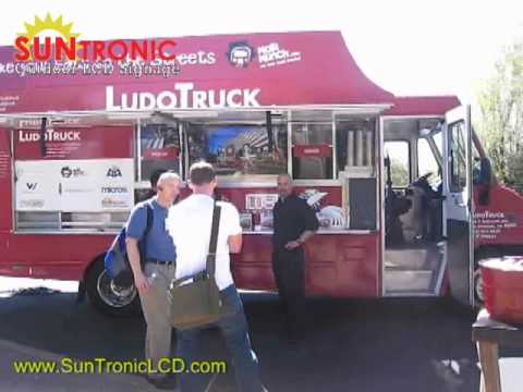 Suntronic W series Food Truck digital Menu Board