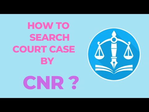 Search court case by CNR || CNR say Court case Kasey search karain