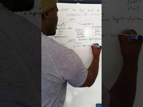 What to do with a Diabetic patient at the clinic/OPD!!! (Part 1)