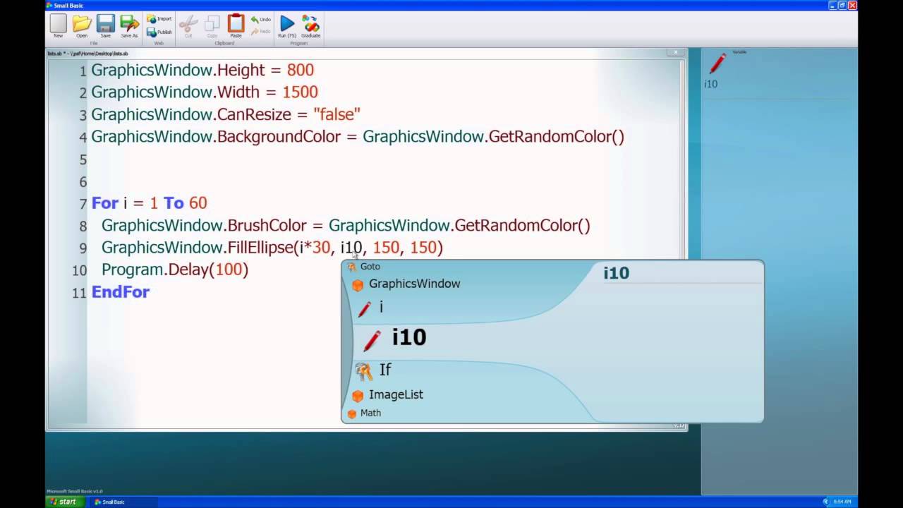 Small Basic 2.02 Delays and Loops