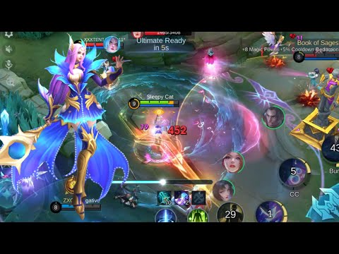 ODETTE MERMAID PRINCESS BEST BUILD TO DELETE YOUR ENEMIES - MOBILE LEGENDS
