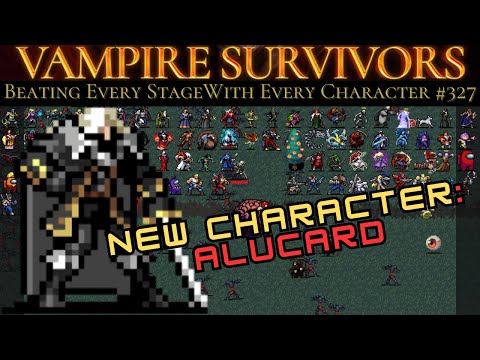 New Character: Alucard Vampire Survivors Castlevania BESWEC 327