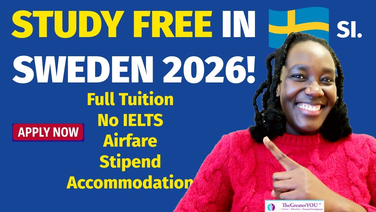 Sweden FULLY FUNDED Scholarship 2026 | SISGP Step-by-Step Guide (Apply Now!