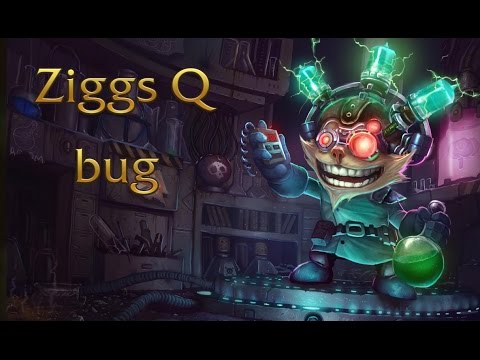 League of Legends PBE - ziggs Q bug