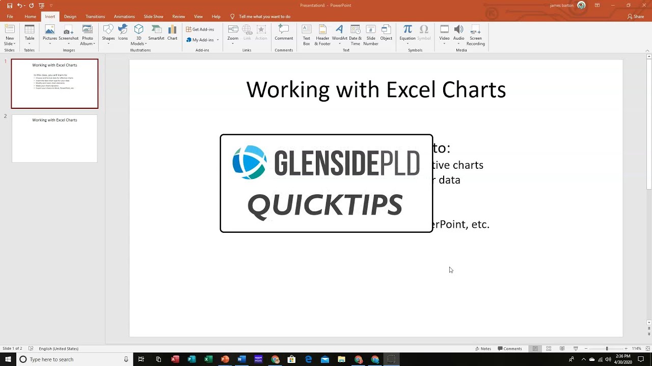 Quicktips: PowerPoint Roadmap