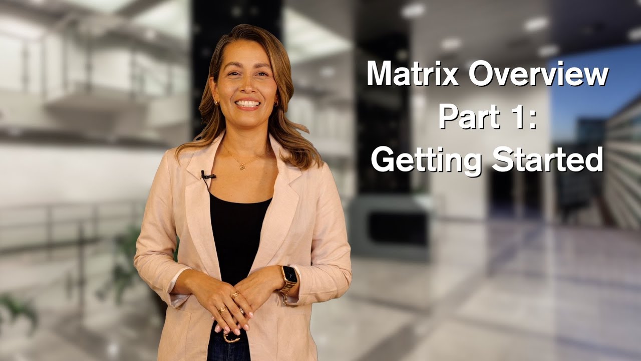 Matrix Overview Part 1- Getting Started - HAR.com