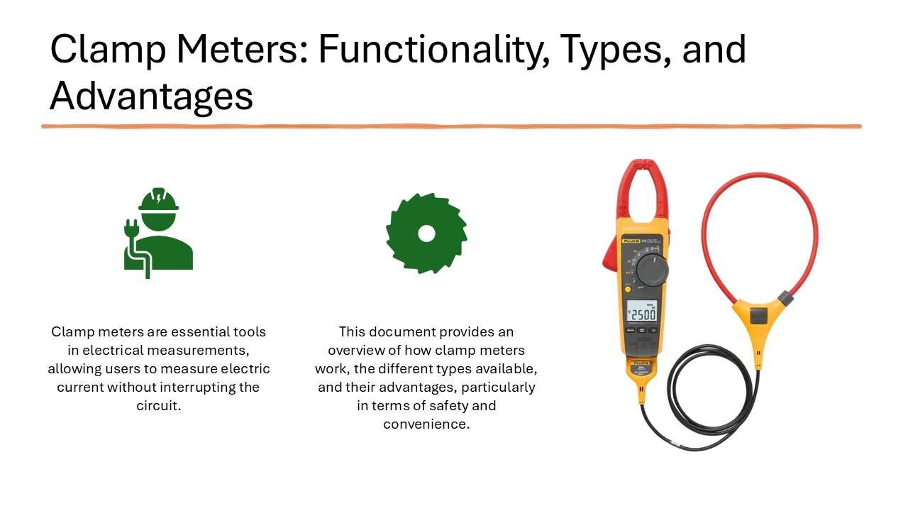 Clamp Meters: Functionality, Types, and Advantages