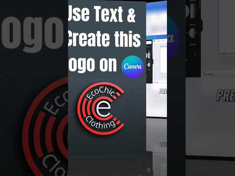 Quick Text Only Logo with Canva #logo #canva #logodesign