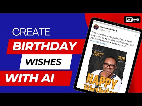 How I Craft a Birthday Wish with AI