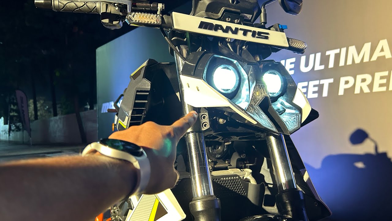 Orxa Mantis Electric Motorcycle Unveiled: Stylish Design, Impressive ...