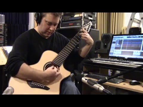 Agile 8 String MultiScale FanFret Acoustic Guitar Renaissance | Reverb