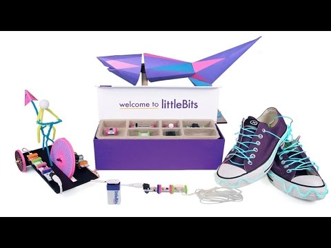 littleBits Electronics Deluxe Kit - Play With Light, Sound, Sensing and Buttons Without Wiring