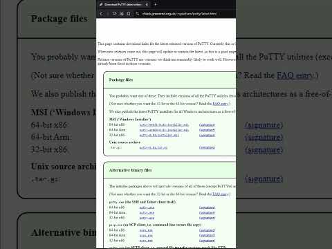 How to Install PuTTY on Windows 10 or Windows 11