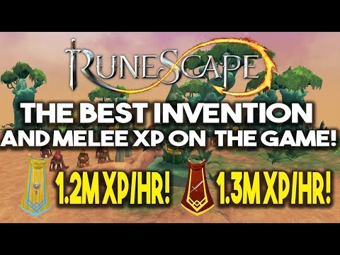 Runescape invention guide - best melee and invention xp on the game!