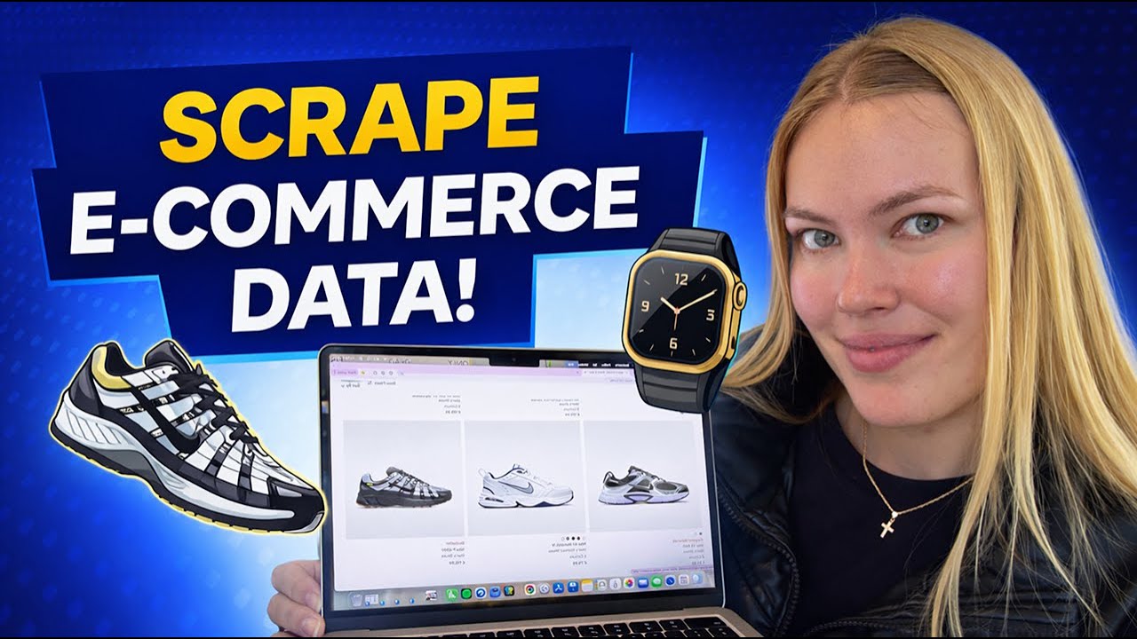 How to Scrape Data from any E-commerce Website: Products, Prices, Reviews, Images & MORE!