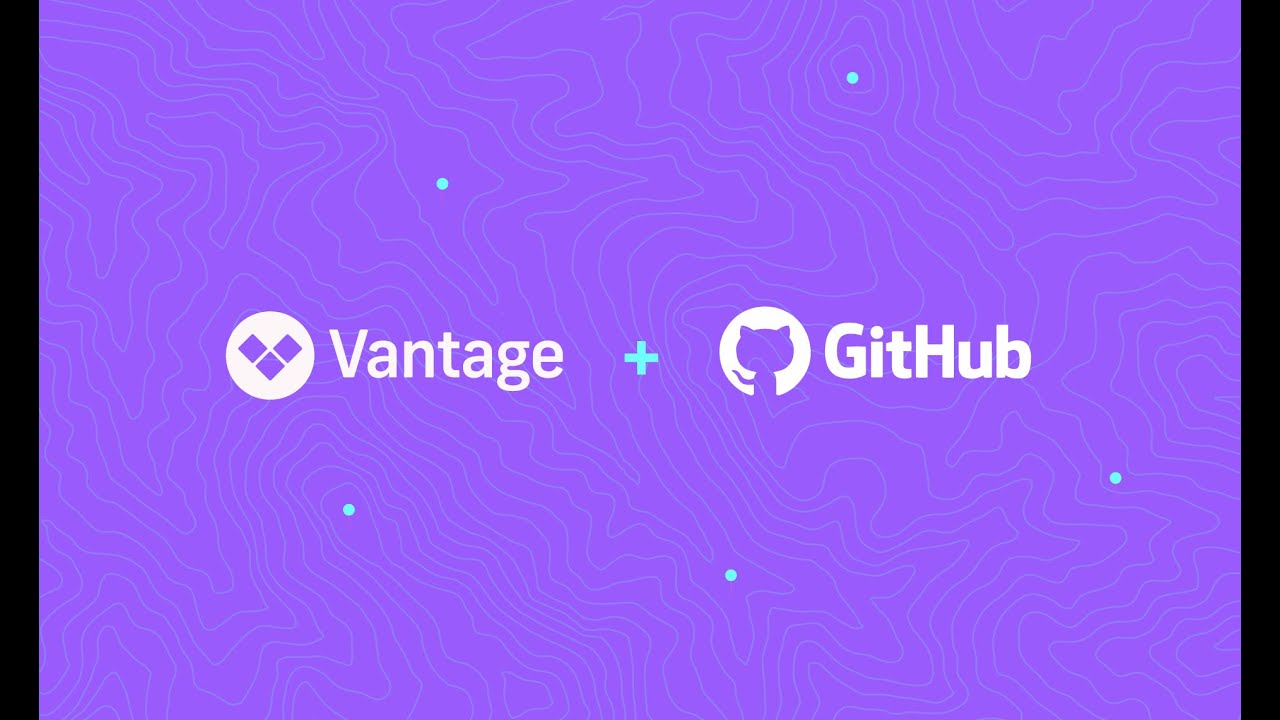 GitHub + Vantage Integration