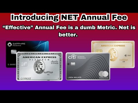 Net Annual Fee | The RIGHT way to think about Annual Fees
