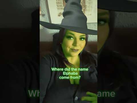 Elphaba’s Name Origin. Where did this Wicked name come from? #wicked