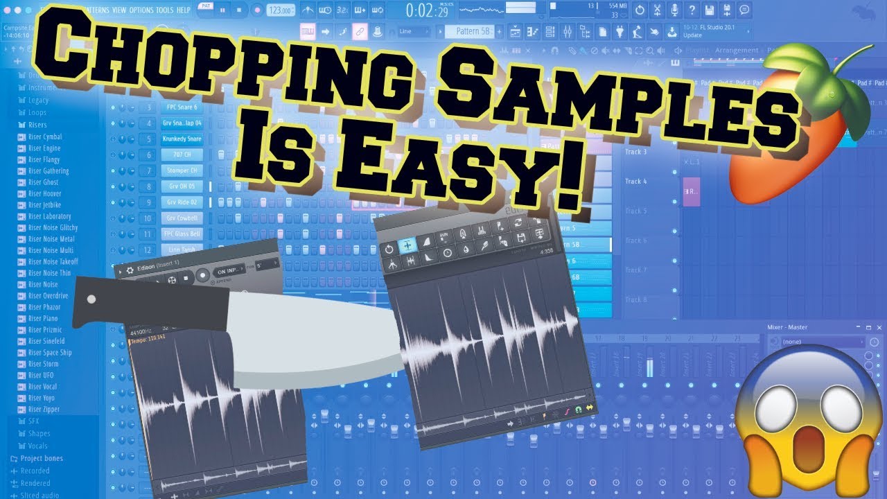 Chopping Samples is Easy FL Studio Beginner Tutorial