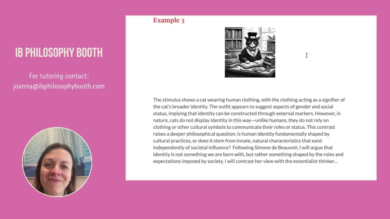 IB Philosophy Paper 1 A Core Theme - philosophical issue, stimulus & introduction, with examples.