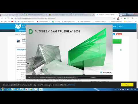 How to open DWG files by AutoCad Using DWG Trueview