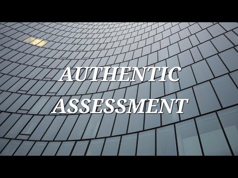 Authentic Assessment