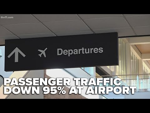 Passenger traffic down 95% at Little Rock airport