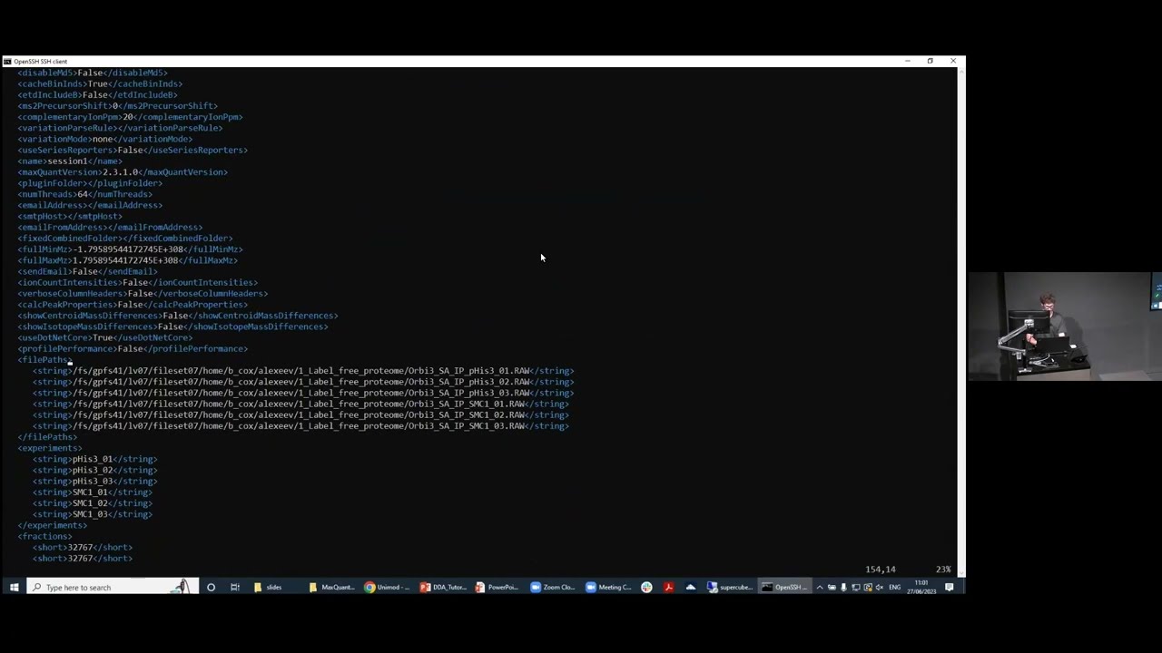 MQSS 2023 | MaxQuant DDA Tutorial 2| Dmitry Alexeev