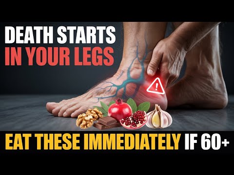 Top 7 Forgotten Foods to Improve Blood Circulation in Legs and Feet After 60