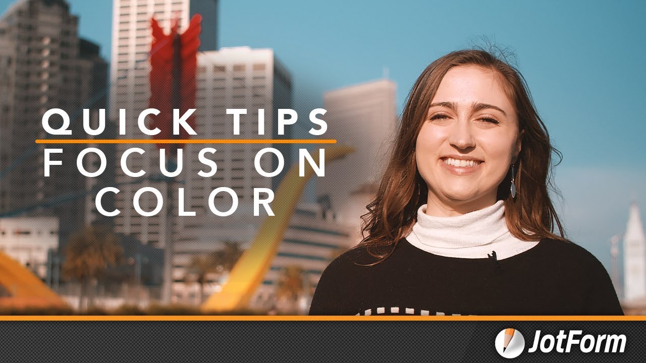 Form Design Quick Tips: Focus on Color