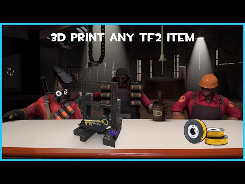 How To Extract Any Model From TF2 For 3D printing (Will Also Work With Other Source Games)