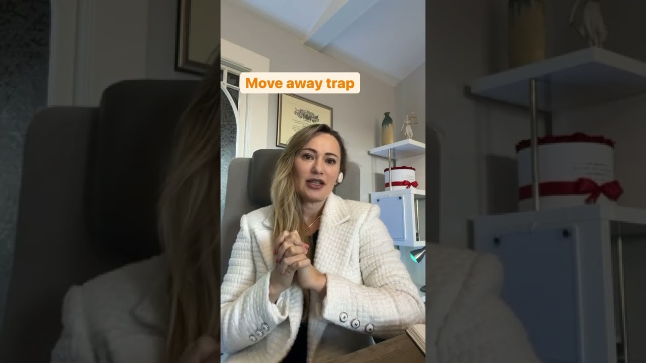Move Away Trap, Diana Romanov, Divorce Attorney in San Francisco, California