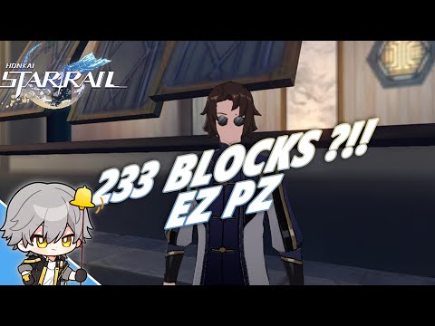 How to complete the Final MOST HARDEST Logistics Planning in Honkai Star Rail with 233 BLOCKS!