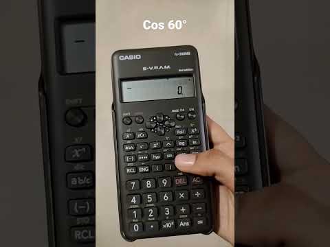 How to calculate sin, cos, tan in scientific calculator #scintific #calculator