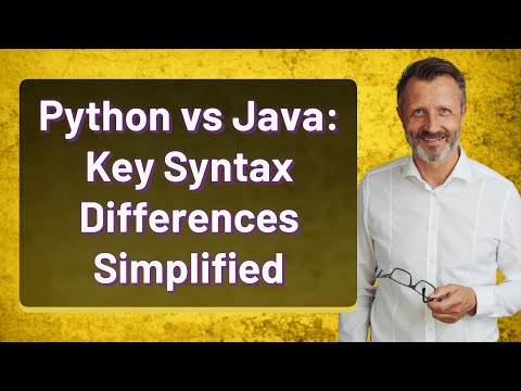 Python vs Java: Key Syntax Differences Simplified