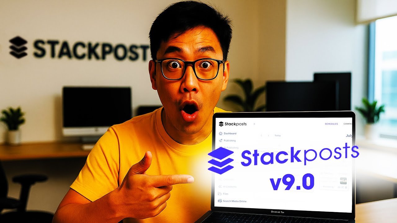 🔥 Stackposts v9.0 Is Here – Brand New in 2025! The #1 Social Marketing SaaS Platform