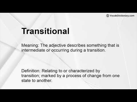 Transitional Meaning
