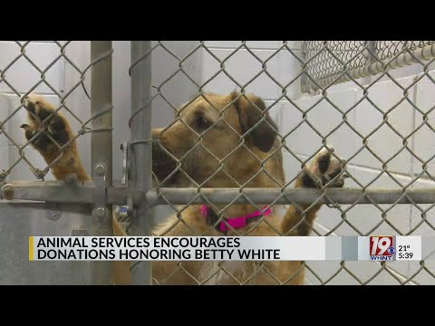 Huntsville Animal Services encourages donations in honor of Betty White