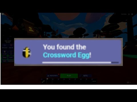 How to get the crossword egg in roblox bedwars | Arublox |