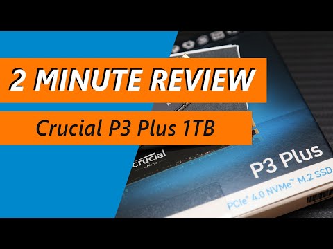 $95 PCIe 4.0 NVMe SSD tested - Crucial P3 Plus 1TB Review
